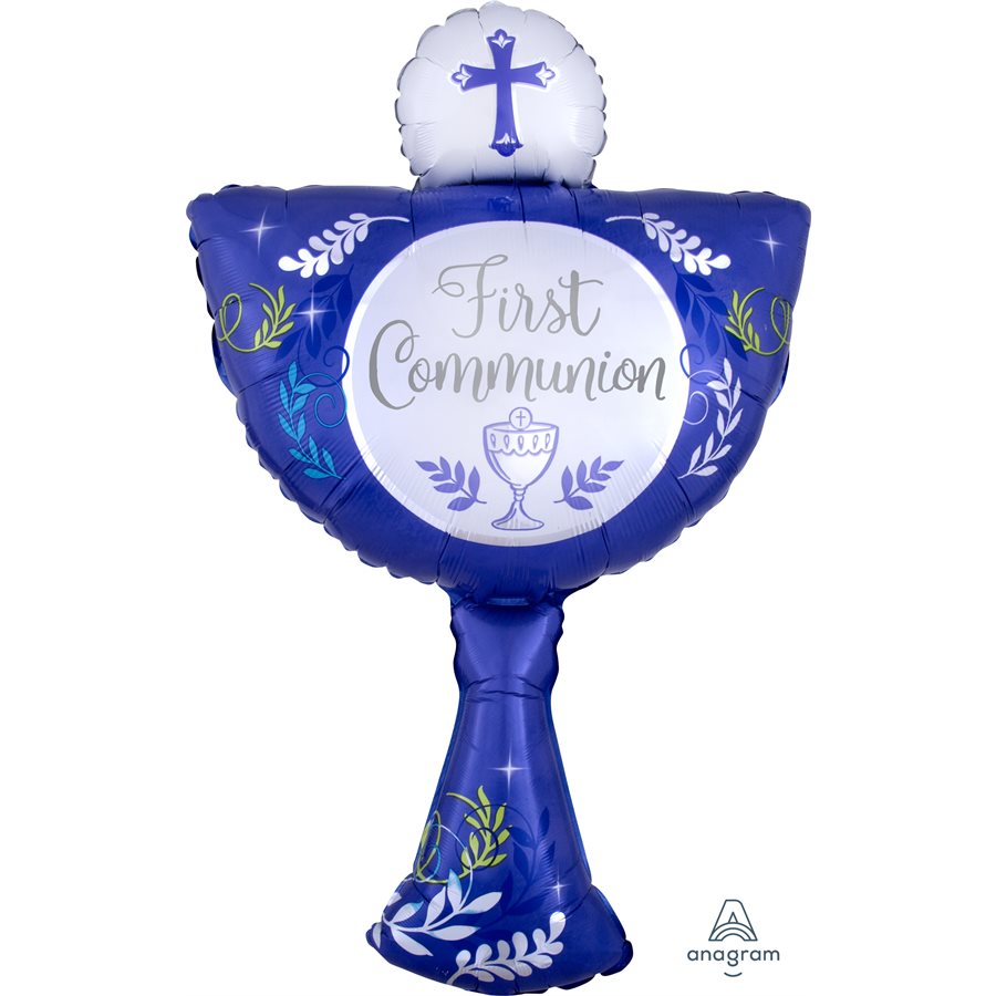 Superior Float Foil Balloon for First Communion Parties - Unisex, 31 ...